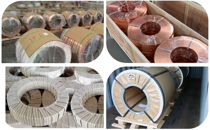 25mm x 3mm Bare Pure Copper Ground Tape for Earthing