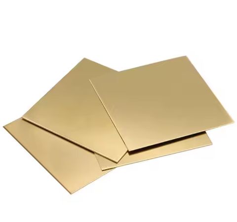 1mm-10mm Gold Brass Sheet H65 H62 H90 H80 for Industry