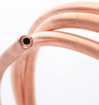 Red Copper Coil Pipes 0.3mm-80mm for HVAC & Water Supply