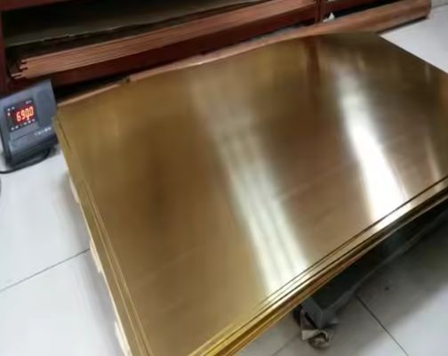 H62 Brass Sheet 3mm for Electrical & Decorative Use